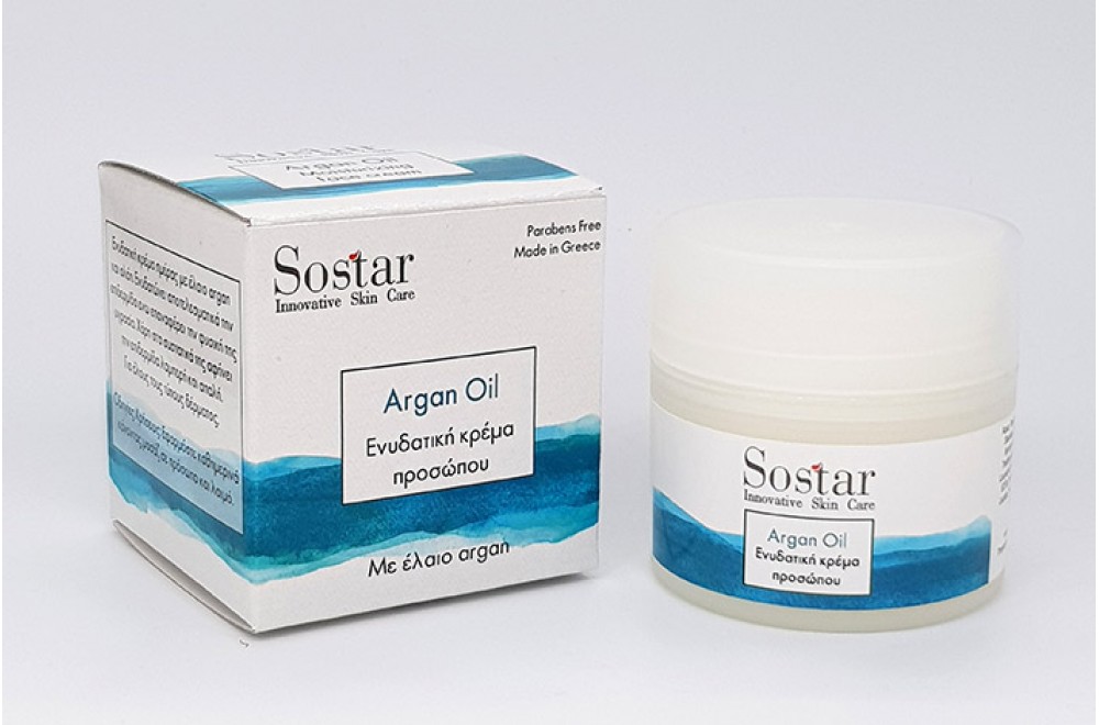 Sostar Ενυδατική κρέμα ημέρας με έλαιο argan | ΜΥΡΤΩ ΑΜΑΛΙΑ ΙΑΤΡΟΥ ΚΑΙ ...